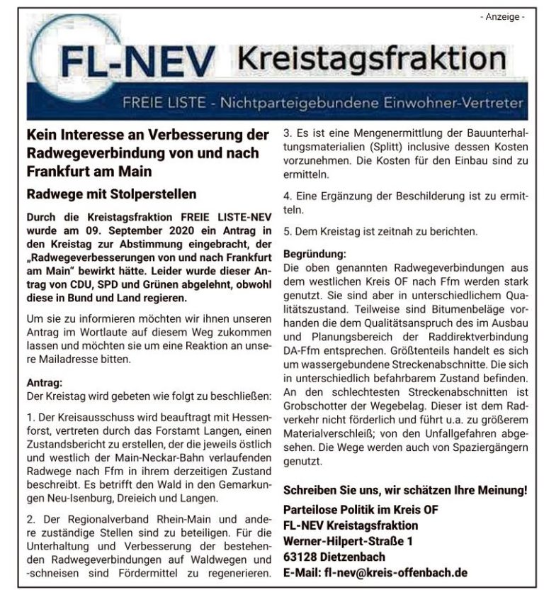 FL-NEV Dokumentation – FWG-NEV